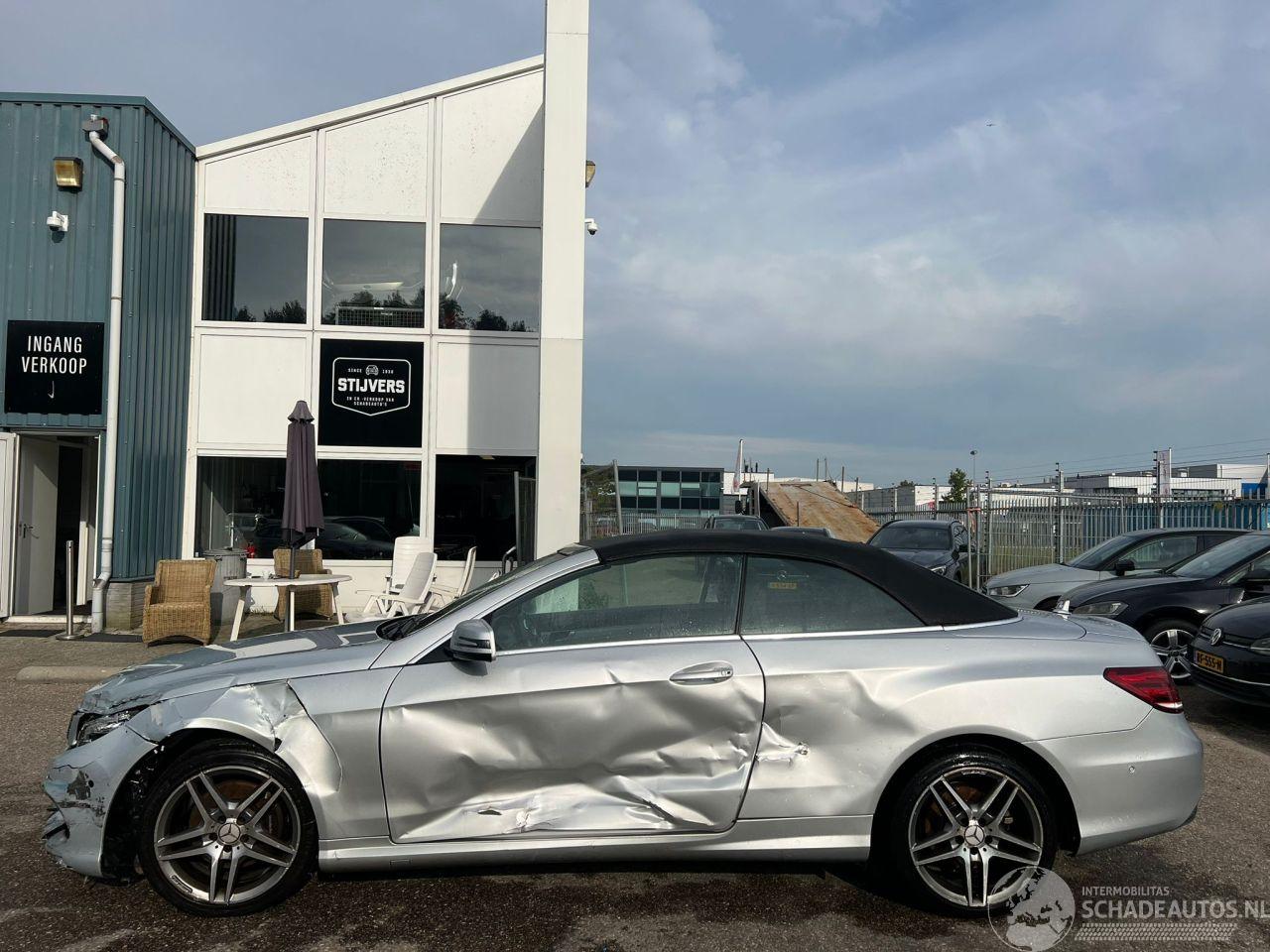 damaged Mercedes E-klasse Cabrio 350 AUTOMAAT BlueTEC Edition Sport BJ ...